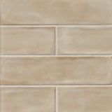 Splendor Creme Ceramic Subway Wall Tile - 3 x 12 in. - The Tile Shop