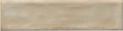 Splendor Creme Ceramic Bullnose Wall Trim Tile - 3 x 12 in. - The Tile Shop