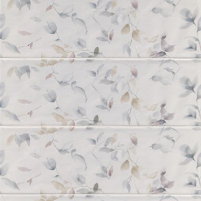 Maeva Petal Deco Ceramic Wall Tile - 8 x 24 in. - The Tile Shop