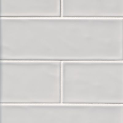 Bulevard Silver Ceramic Wall Tile - 4 x 12 in. - The Tile Shop