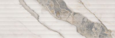 Pietra Di Marmi Ribbed Ceramic Wall Tile - 13 x 39 in. - The Tile Shop