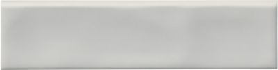 Villa Cool Grey Gloss Bullnose Ceramic Wall Trim Tile - 3 x 12 in ...