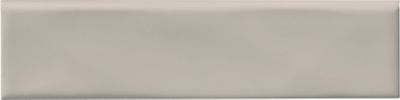 Villa Warm Grey Gloss Bullnose Ceramic Wall Trim Tile - 3 x 12 in ...