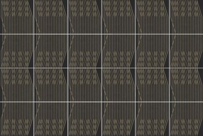 Tear 4 Ouro Ceramic Wall Tile - 7 x 7 in. - The Tile Shop