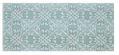 Chantilly Aqua Venise Ceramic Subway Wall Tile - 4 x 10 in. - The Tile Shop