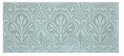 Chantilly Aqua Venetian Ceramic Subway Wall Tile - 4 x 10 in. - The ...