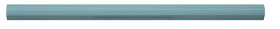 Chantilly Steel Blue Pencil Ceramic Trim Tile - 10 in. - The Tile Shop