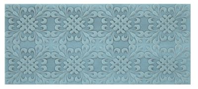 Chantilly Steel Blue Venise Ceramic Subway Wall Tile - 4 x 10 in. - The ...