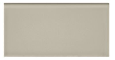 Imperial Oatmeal Matte REL Ceramic Wall Trim Tile - 3 x 6 in. - The ...