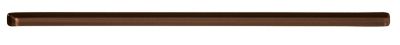 Glass Dark Brown Liner Pencil Wall Tile - 3/8 x 12 in. - The Tile Shop