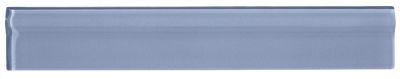 Glass Periwinkle Barnes Wall Trim Tile - The Tile Shop