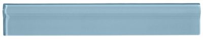 Glass Alice Blue Barnes Wall Trim Tile - The Tile Shop