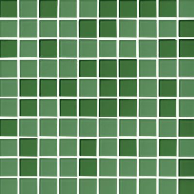 Glass Shamrock Blend Mosaic Wall and Floor Tile - 1 in. - The Tile Shop