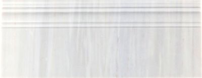 Victoria Grey Light Polished Marble Skirting Wall Tile - The Tile Shop