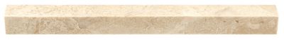 Queen Beige Polished Marble Elba Wall Trim Tile - The Tile Shop