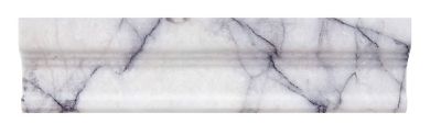 Milas Lilac Polished Marble Cornice Wall Trim Tile - The Tile Shop