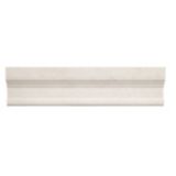 Arctic White Honed Marble Cornice Wall Tile - The Tile Shop