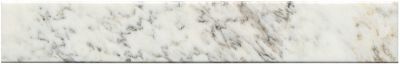 Calacata Evora Polished Marble Curb Floor Tile - 6.5 x 42 in. - The ...