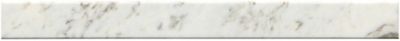 Calacata Evora Polished Marble Threshold Floor Trim Tile - 4 x 44 in ...