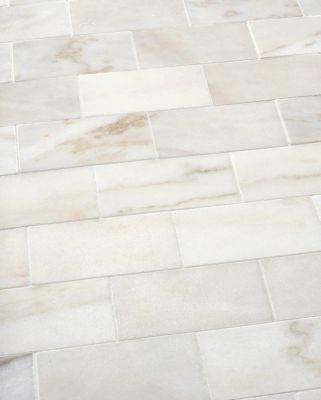 Calacata Evora Honed Amalfi Marble Mosaic Wall and Floor Tile - The ...