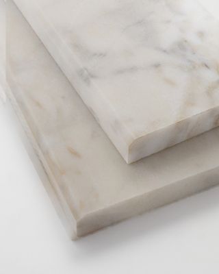 Calacata Evora Honed Marble Threshold Floor Trim Tile - 4 x 44 in ...