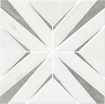 Emile Marble Mosaic Wall and Floor Tile - The Tile Shop