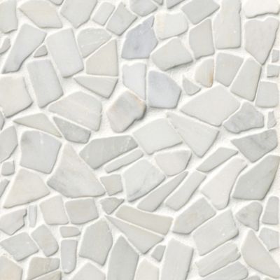 Hampton Carrara Cobble 12 x 12 in. - The Tile Shop