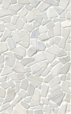 Hampton Carrara Cobble 12 x 12 in. - The Tile Shop