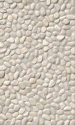 White Pebbles (Small) 12 x 12 in - The Tile Shop