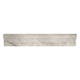 Claros Silver Barnes Travertine Wall Tile Trim - 12 in. - The Tile Shop