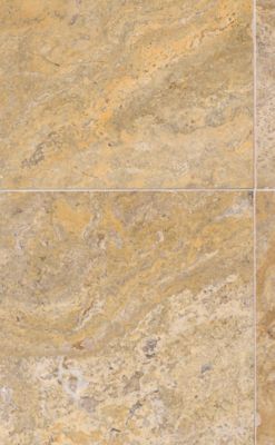 Scabos Honed Filled Travertine Wall and Floor Tile - 18 x 18 in. - The ...