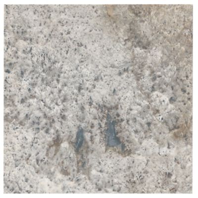 Claros Silver Honed Filled Travertine Wall and Floor Tile - 12 x 12 in ...