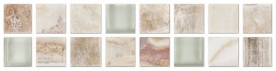 Nazca Onyx and Glass Listello Wall and Floor Tile - 2 x 8 in. - The ...