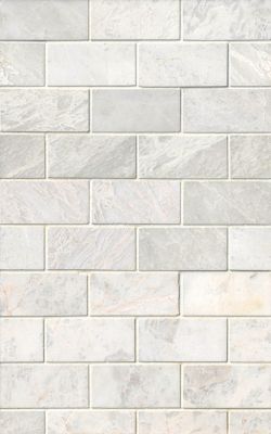 Meram Blanc Carrara Polished Amalfi Marble Mosaic Tile - 12 x 12 in ...