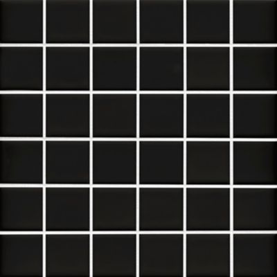 Black Mosaic Tiles Texture