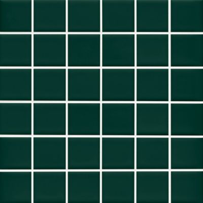 Imperial Kelly Green Gloss Ceramic Mosaic Wall and Floor Tile - 2 in ...