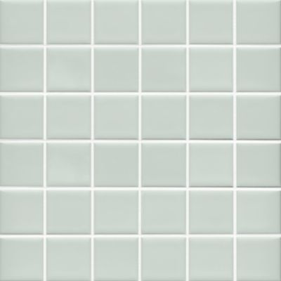 Imperial Mint Gloss Ceramic Mosaic Wall and Floor Tile - 2 in. - The ...