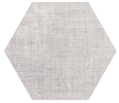 Weave Silver Hex Porcelain Wall and Floor Tile - 10 in. - The Tile Shop