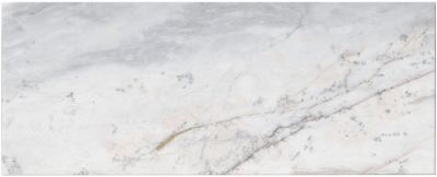 Volakas Electron Honed Marble Wall and Floor Tile - 8 x 20 in. - The ...
