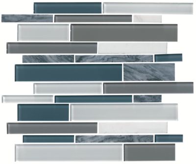 Iceland Athens Stone And Glass Mosaic Wall Tile The Tile Shop