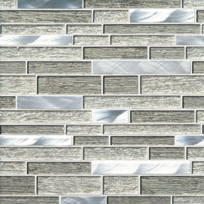 Asher Glass Mosaic Wall Tile - The Tile Shop