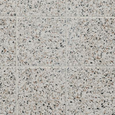 Terrazzo Bianco Micro Porcelain Wall and Floor Tile - 8 x 8 in. - The ...