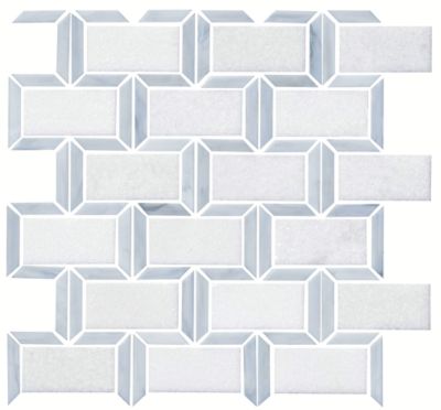 Athena Stone With Glass Mosaic Wall Tile The Tile Shop