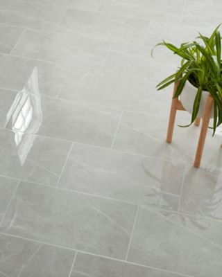 Alabaster Blanco Porcelain Wall and Floor Tile - 12 x 24 in. - The Tile ...