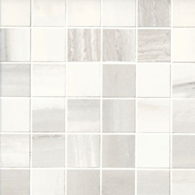 Everest White Natural Porcelain Mosaic Wall and Floor Tile - The Tile Shop