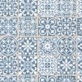 Faenza Azul Ceramic Wall and Floor Tile - 13 x 13 in. - The Tile Shop