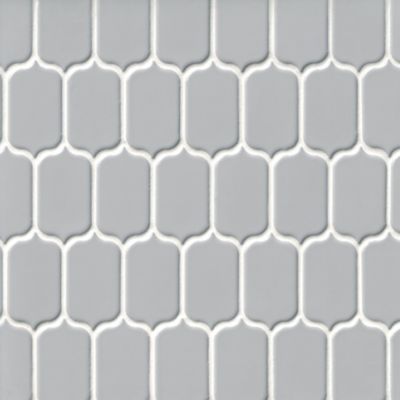 Lantern Light Grey Porcelain Mosaic Wall and Floor Tile - The Tile Shop