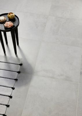 Softcement White Porcelain Wall and Floor Tile - 24 x 24 in. - The Tile ...