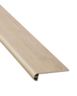 Timber Ridge Cashmere Luxury Vinyl Floor Tile FIush Stair Nose - 4 x 94 ...