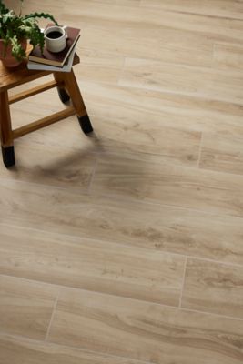 Rovere Honey Porcelain Wall and Floor Tile - 10 x 59 in. - The Tile Shop